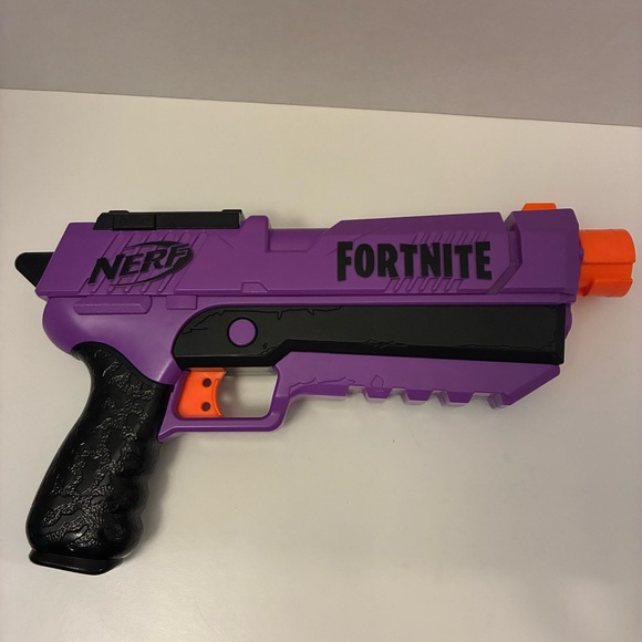 Nerf | Toys | Nerf Gun Fortnite Purple Single Shot Blaster Gun Tested ...